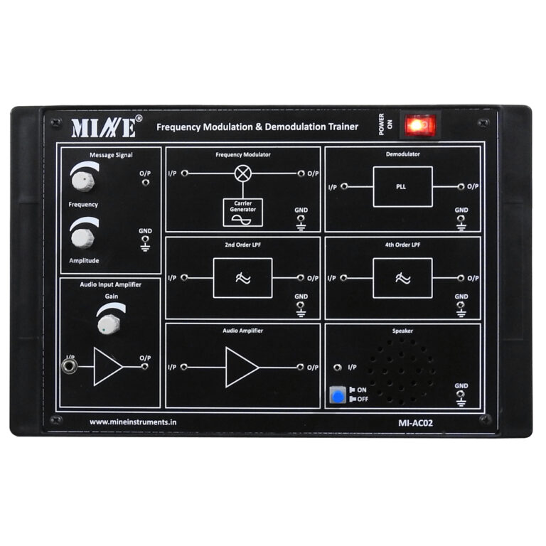 DPSK Modulation and Demodulation Trainer (MI-DC06) - Mine Instruments ...