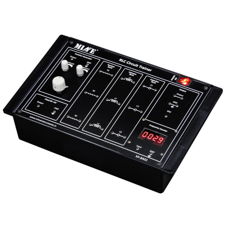 RLC Circuit Trainer (MI-BA02) - Mine Instruments Pvt Ltd.