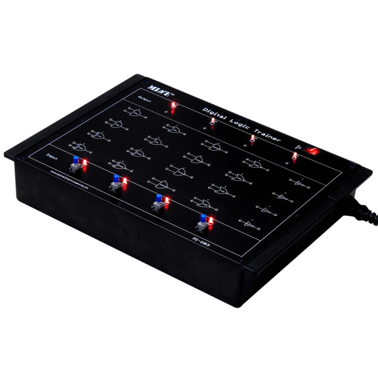 Digital Logic Trainer (MI-D03) - Mine Instruments Pvt Ltd.