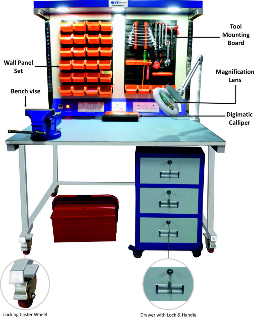 Tool Work Bench (MI-EWT) - Mine Instruments Pvt Ltd.