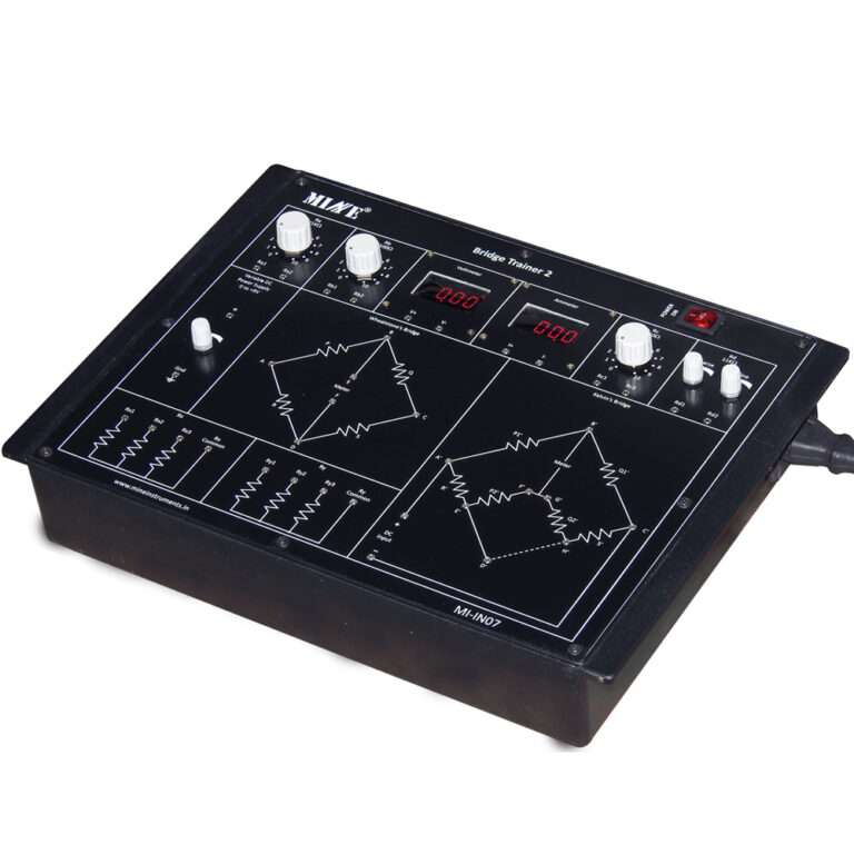 RLC Circuit Trainer (MI-BA02) - Mine Instruments Pvt Ltd.